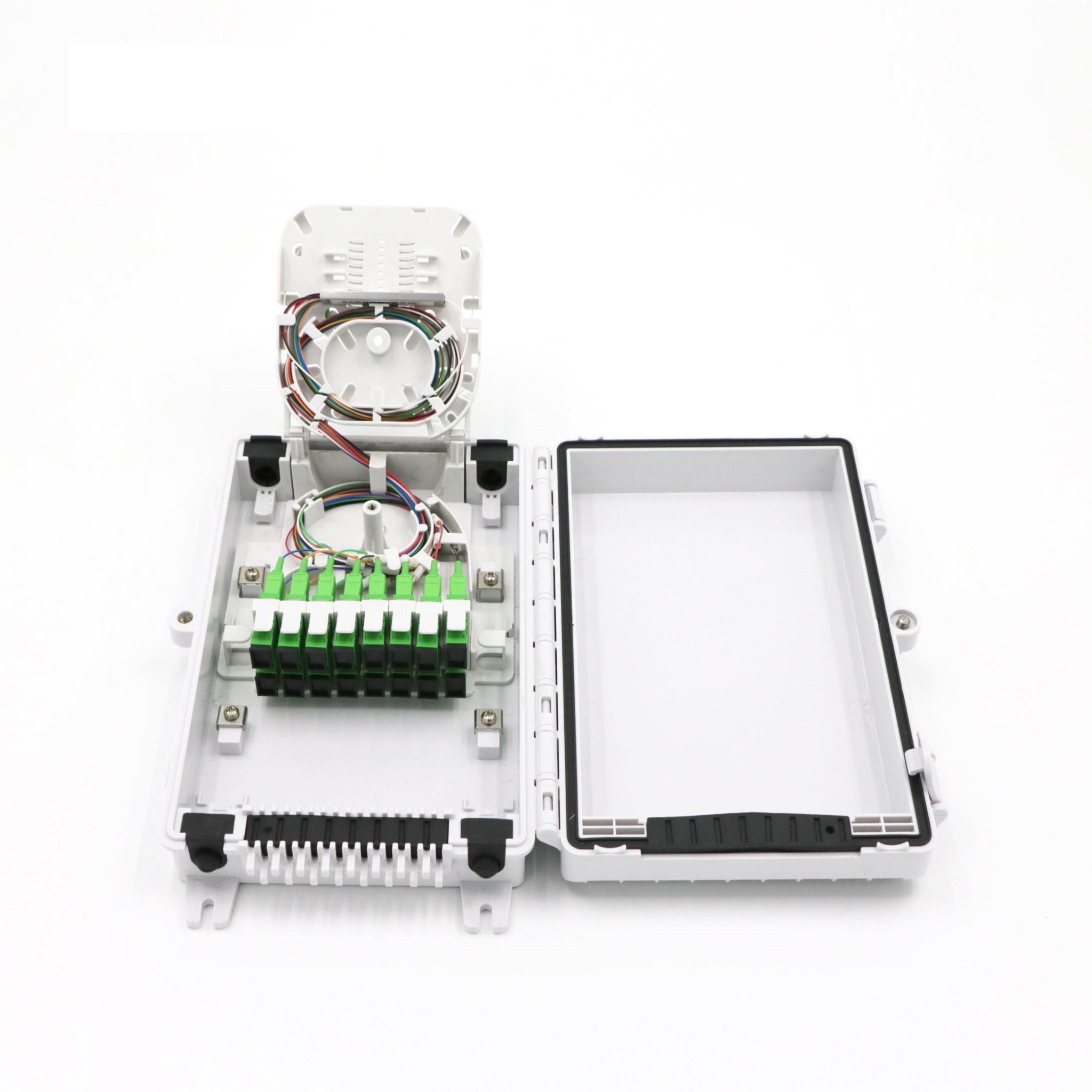 8 Ports Splitter Fiber Distribution Box for MDU